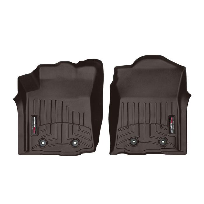 Weathertech Cocoa Plain Direct-Fit Floor Mat Set