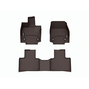 Weathertech Cocoa Plain Direct-Fit Floor Mat Set
