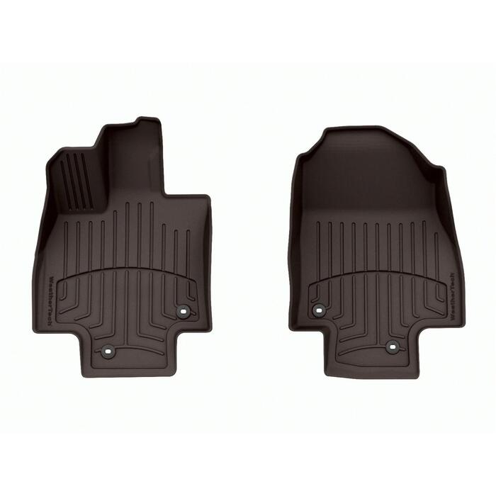 Weathertech Cocoa Plain Direct-Fit Floor Mat Set