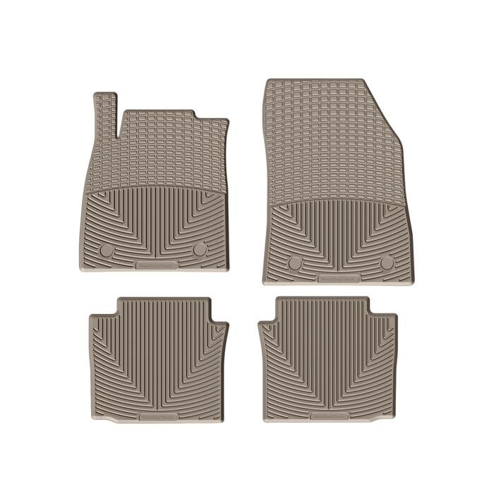 Weathertech Tan Plain Direct-Fit Floor Mat Set