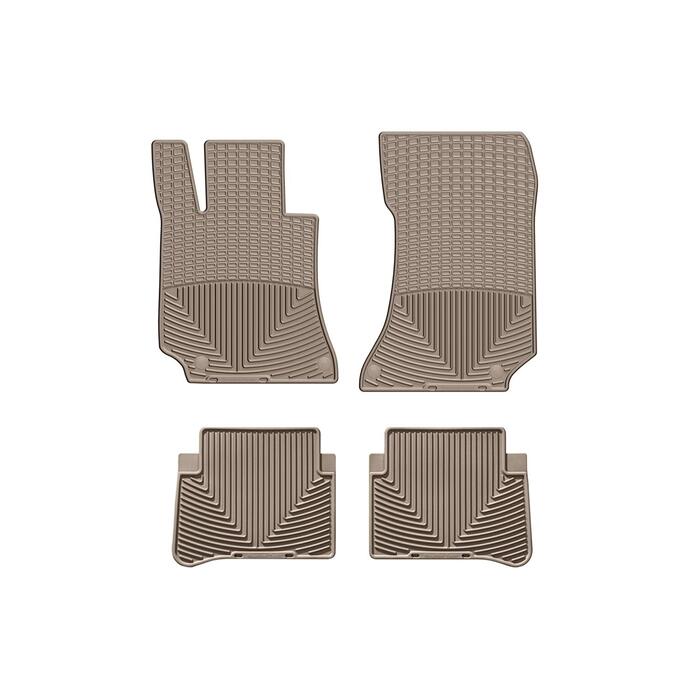 Weathertech Tan Plain Direct-Fit Floor Mat Set