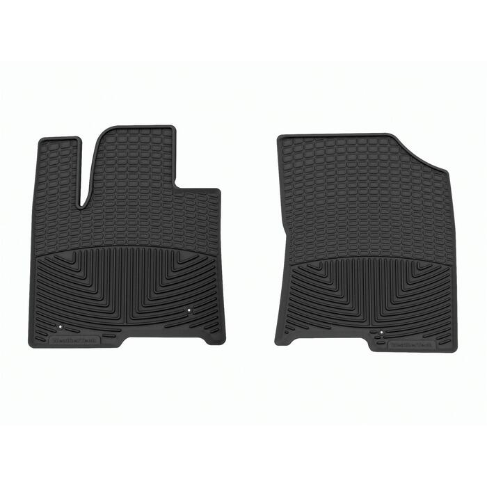 Weathertech Black Plain Direct-Fit Floor Mat Set