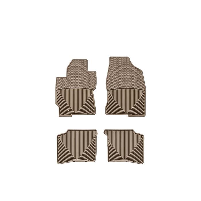 Weathertech Tan Plain Direct-Fit Floor Mat Set