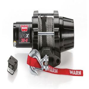 Warn 3,500lbs 50ft x 3/16ft 12 Volt Vehicle Mount Line At-Side by Sides ...