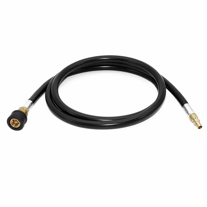 FLAME KING 72in 1/4in ID LP Gas Only Dual Quick Connect Hose for ...
