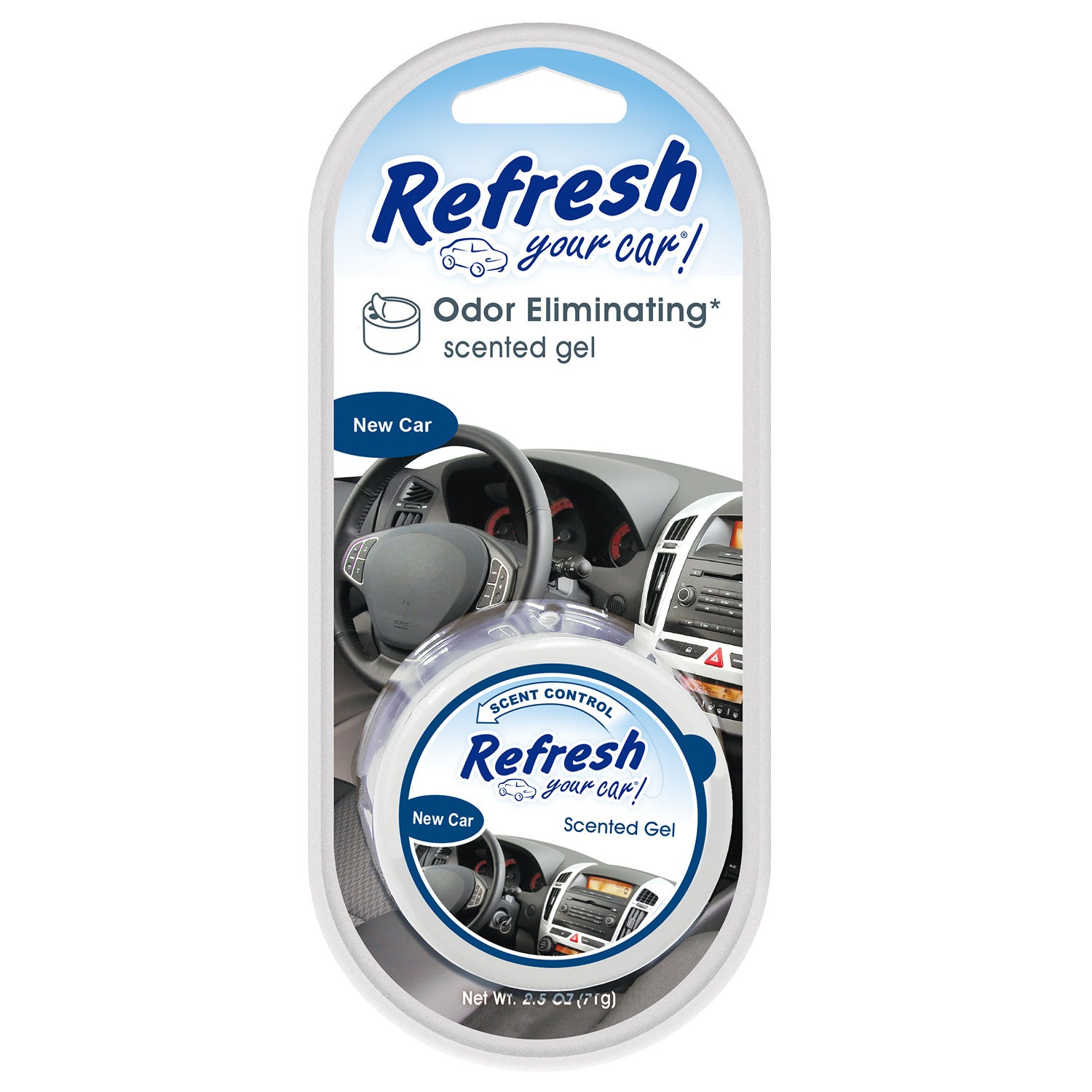 Refresh Your Car Aromatizante en gel, 2.5 oz