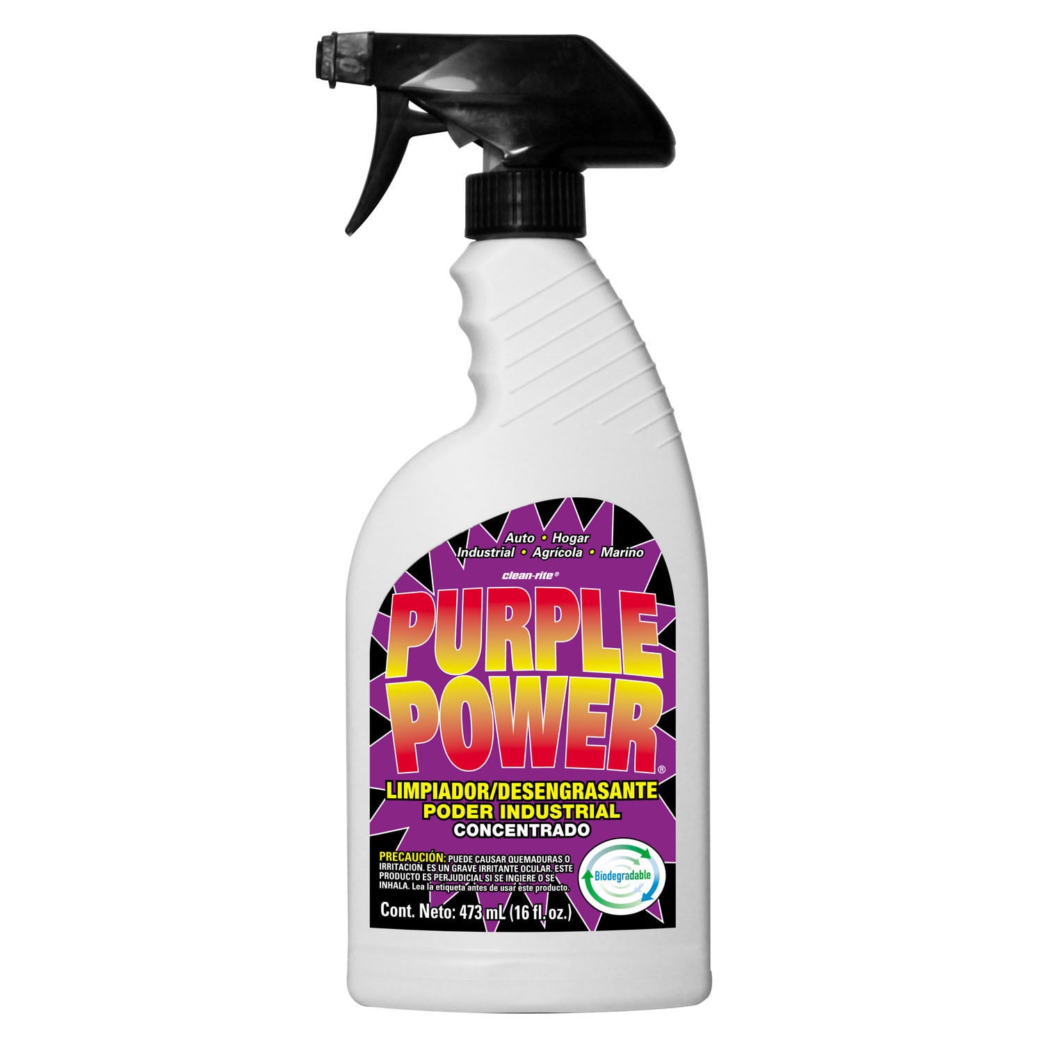 Purple Power Limpiador desengrasante poder industrial, 473 ml Purple Power Limpiador desengrasante poder industrial, 473 ml