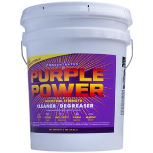 Limpiador y Desengrasante en Aerosol Purple Power de 5 Galones