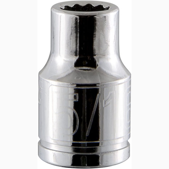 Duralast Dado de 12 Puntas de 5/16 pulgadas con Entrada de 3/8 pulgadas