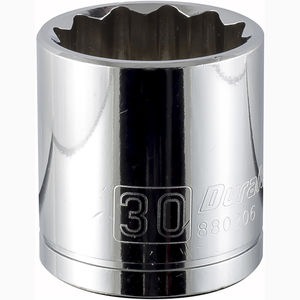 Duralast Dado de 12 Puntas de 30 Mm con Entrada de 1/2 pulgadas