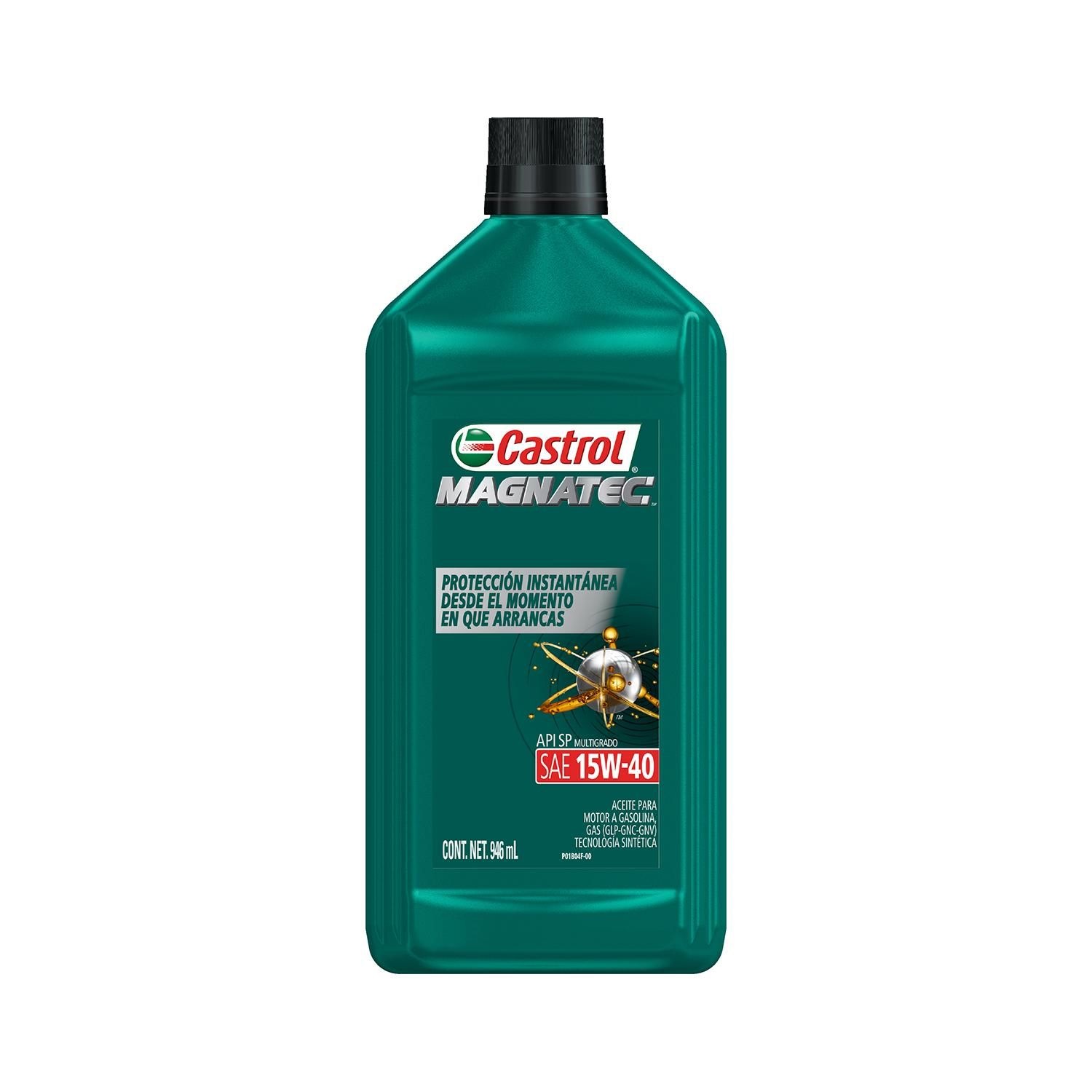Castrol Semi Sintetico 15W-40 Aceite de Motor 1 Cuarto