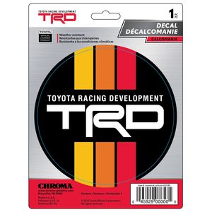 Calcomania Chroma Graphics Toyota Racing Development