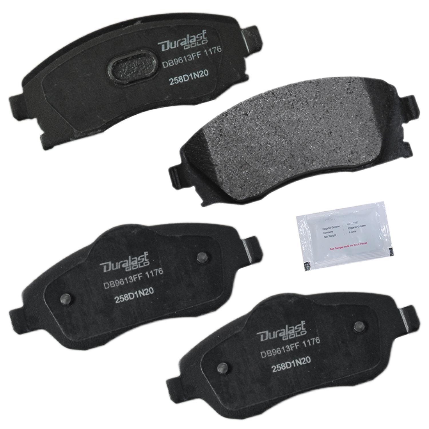 Balatas de Ceramica Duralast Gold DG1176