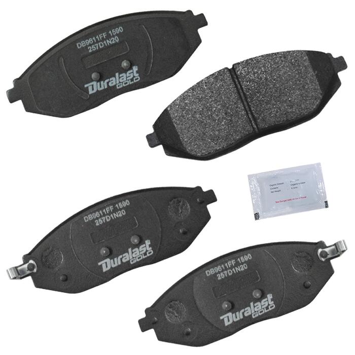 Balatas Semi-Metalicas Duralast Gold DG1590