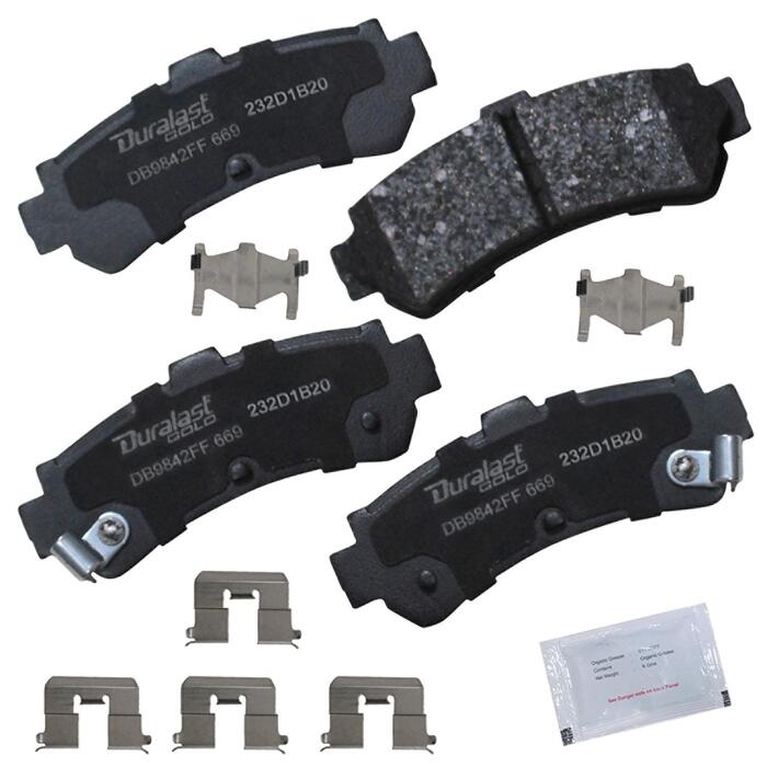 Balatas de Ceramica Duralast Gold DG669