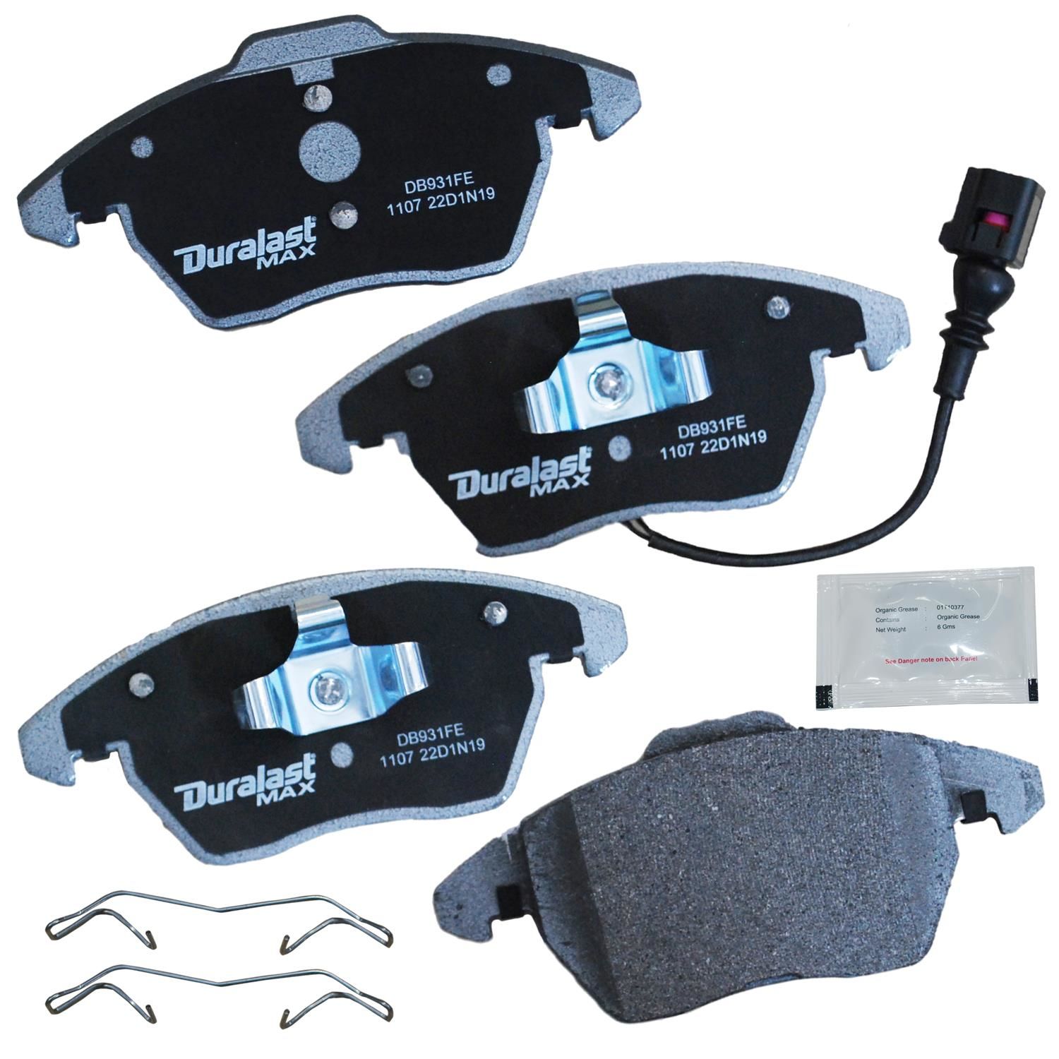 Balatas Semi-Metalicas Duralast Max DMAX1107