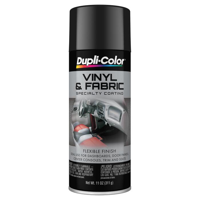Pintura para Vinilo y Tela Dupli-Color Color Negro Lustroso en Aerosol ...