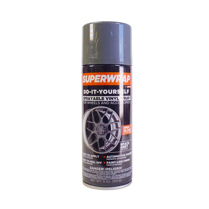 Superwrap Pintura para Ruedas Gris Espacial