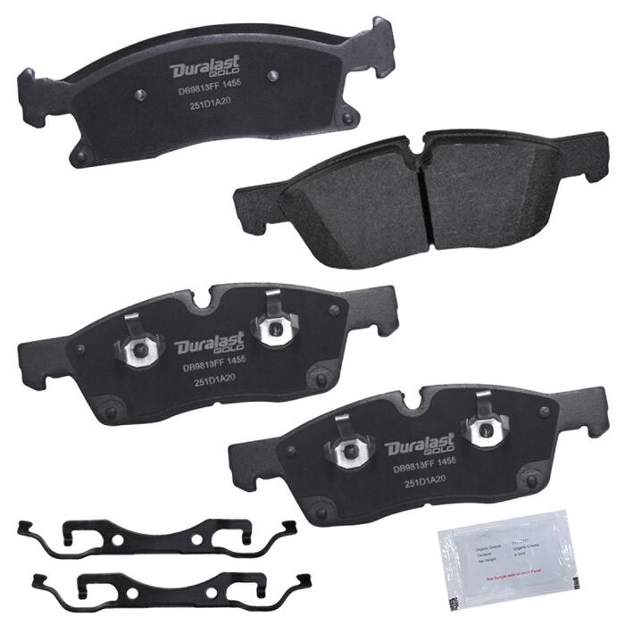 Juego de Balatas de Disco de Ceramica Duralast Gold DG1455