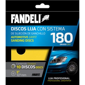 Fandeli Kit de Discos A080 Grado 180
