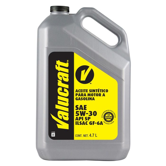 Aceite de Motor Sintetico Multigrado Valucraft 5W-30 5 Cuartos
