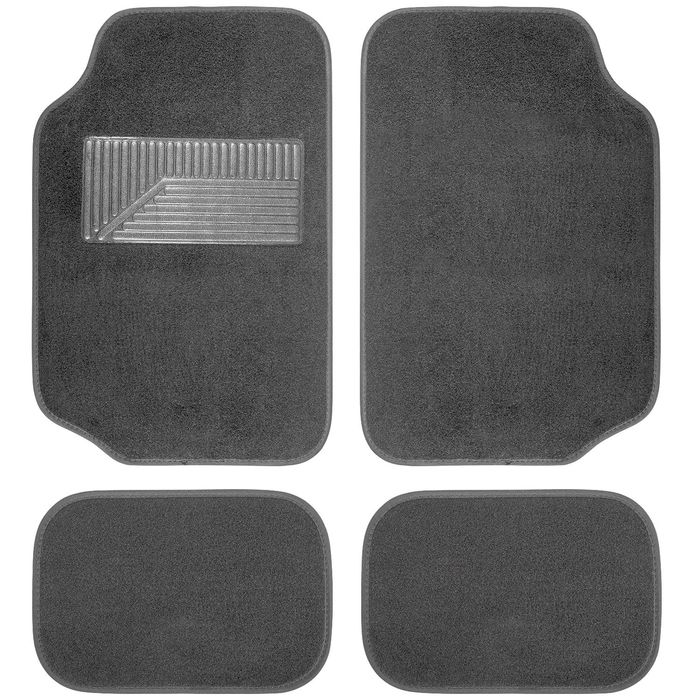 Juego de Tapetes ProElite Gris de Goma Delantero y Trasero de Ajuste ...