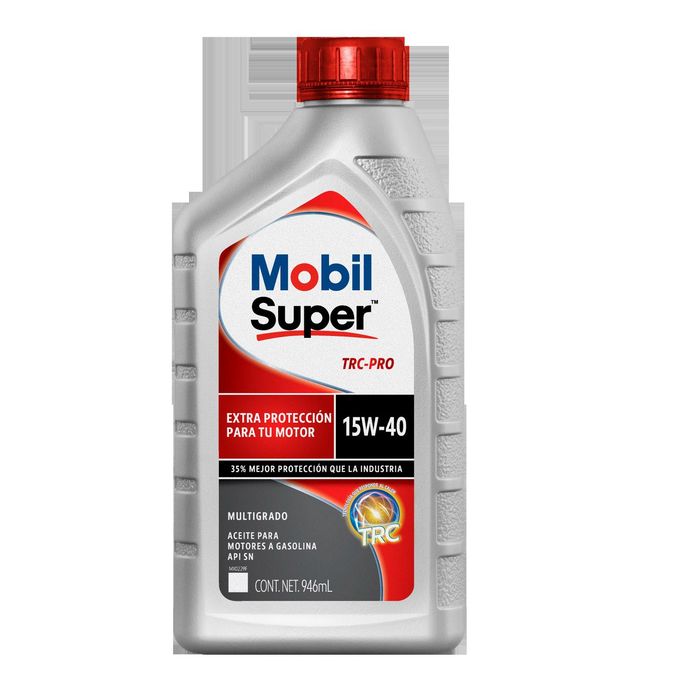 Aceite de Motor Mobil Multigrado 15W-40 1 Cuarto