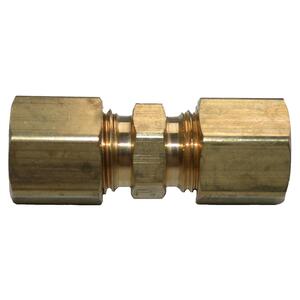 Needa Parts Union de compresion de Laton de 1/4 pulgadas