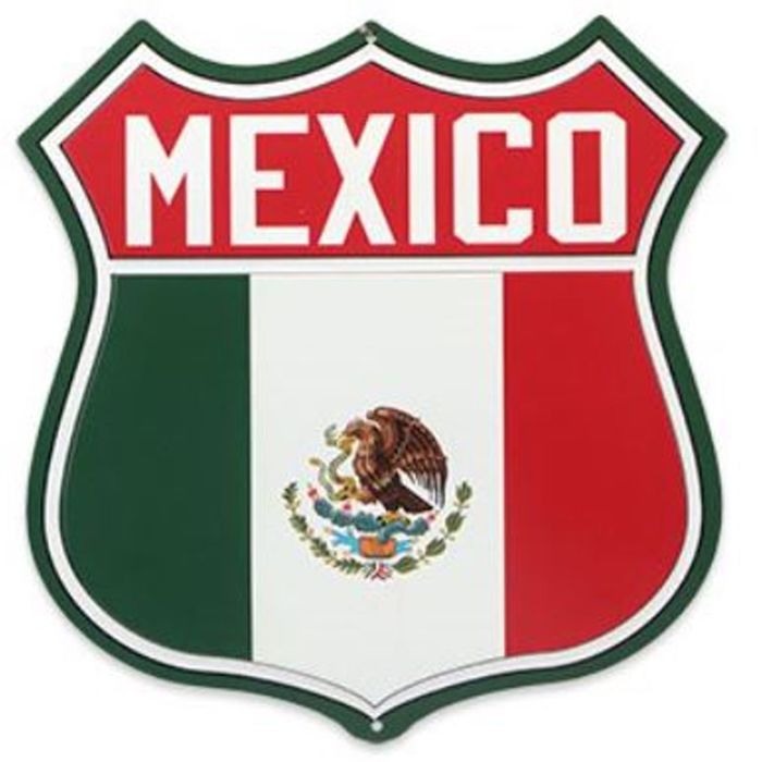 Letrero Mexico Open Road Brands