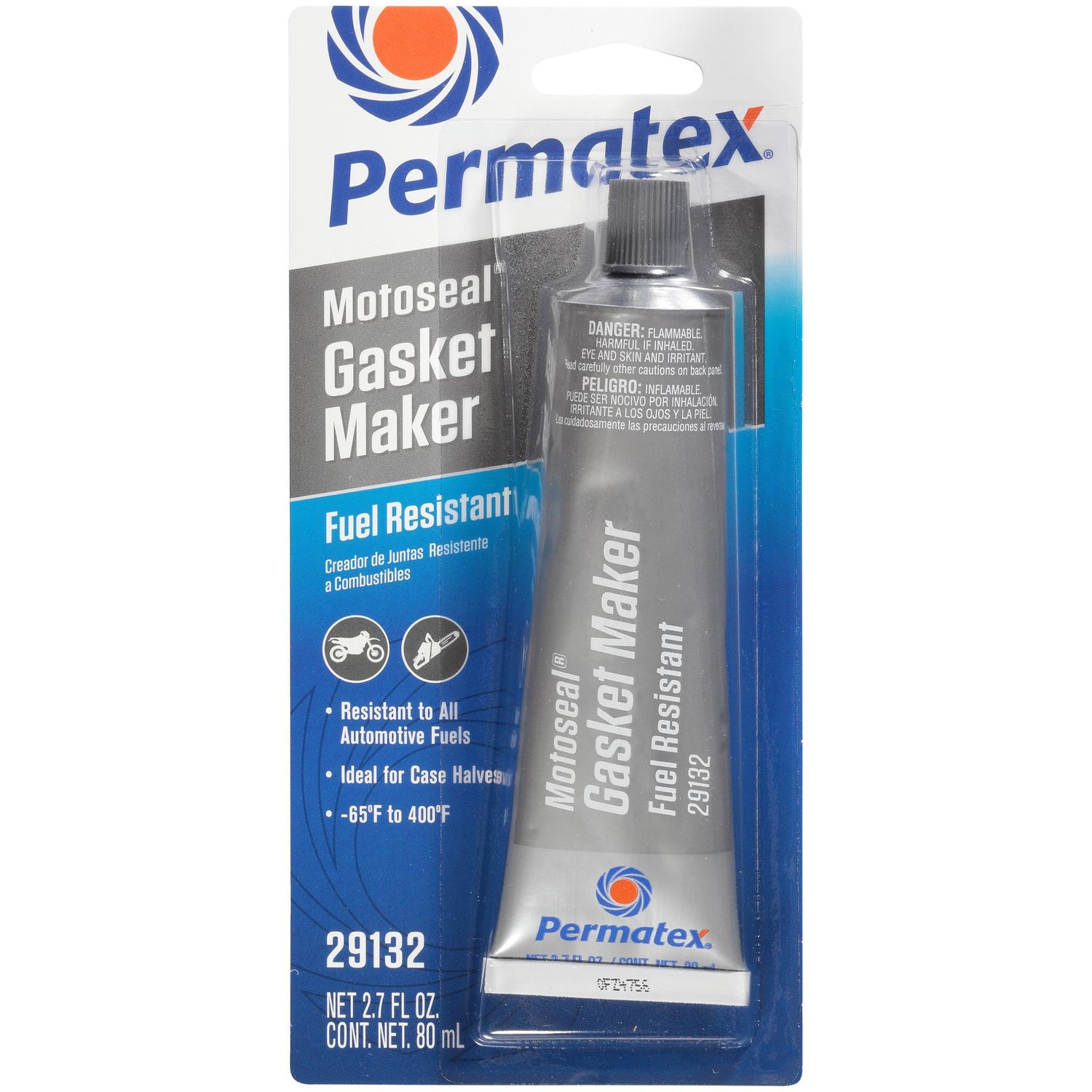 Permatex Formador de Empaques Gris de RTV Ultimate Motoseal 2.7 Oz