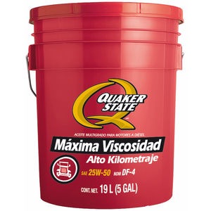Quaker State Aceite para Motor Diesel SAE 25W-50 19 Litros