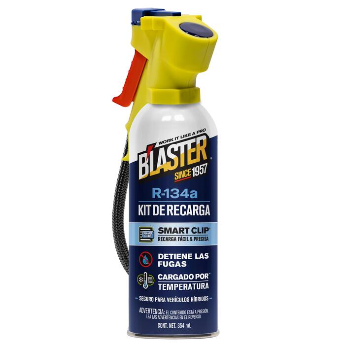 Refrigerante R134A B'laster con Sellador de Fugas y Manguera de Carga ...