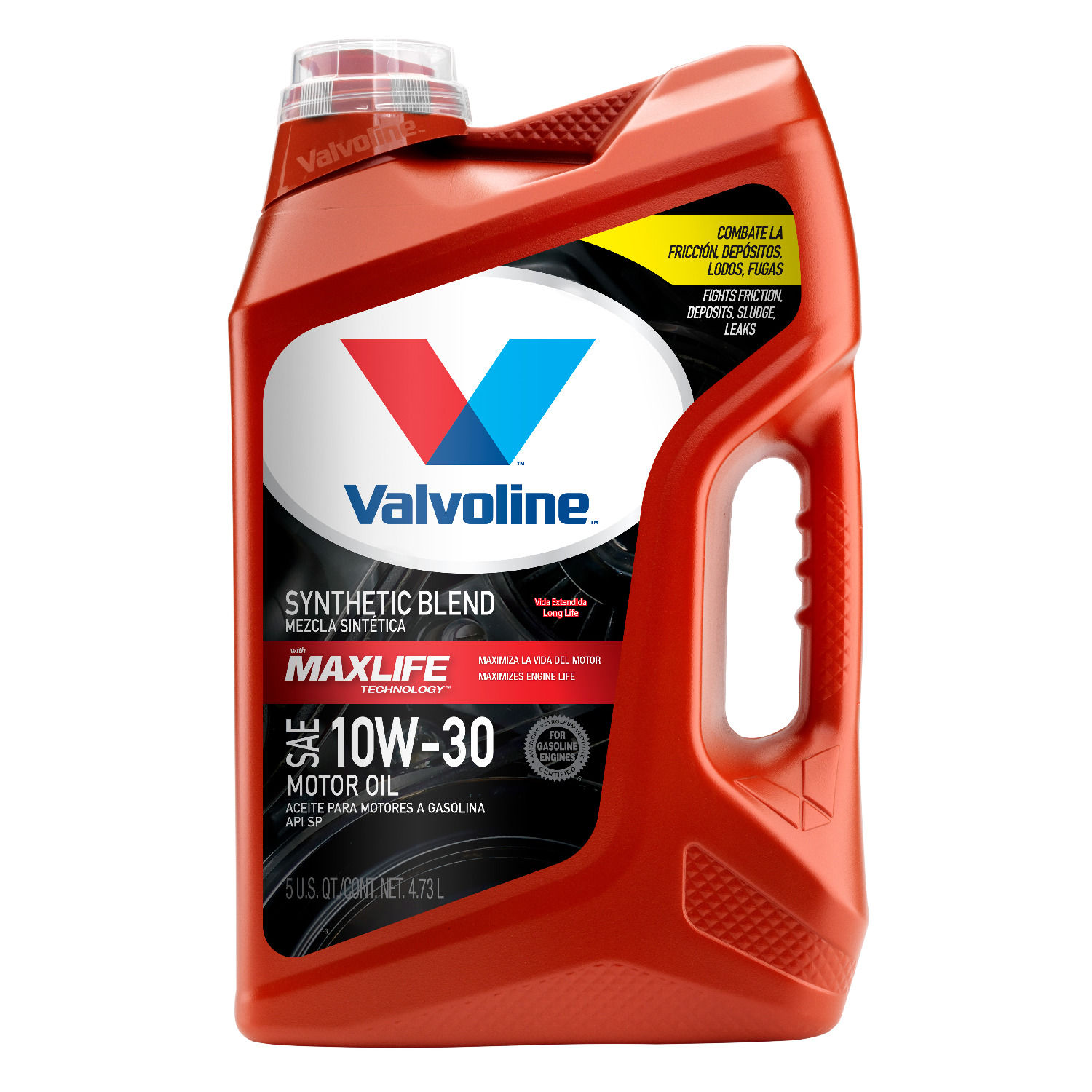 Valvoline Semi Sintetico 10W-30 Aceite de Motor 5 Cuartos Valvoline Semi Sintetico 10W-30 Aceite de Motor 5 Cuartos