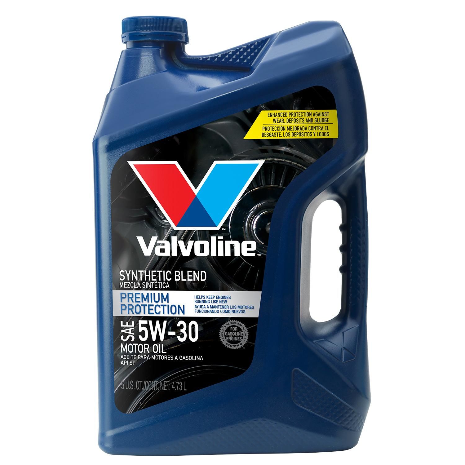 Valvoline Multigrado 5W-30 Aceite de Motor 5 Cuartos Valvoline Multigrado 5W-30 Aceite de Motor 5 Cuartos