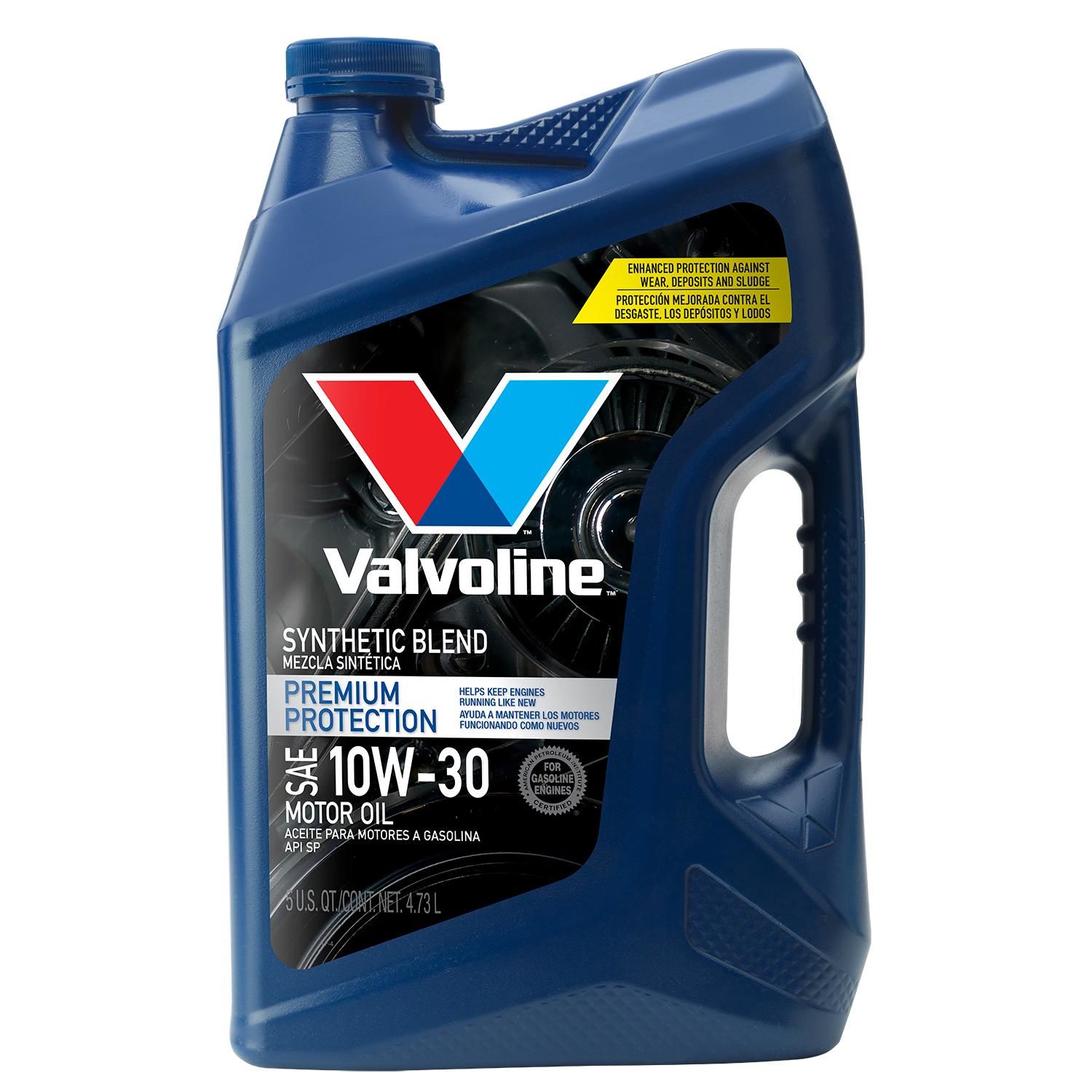 Valvoline Multigrado 10W-30 Aceite de Motor 5 Cuartos