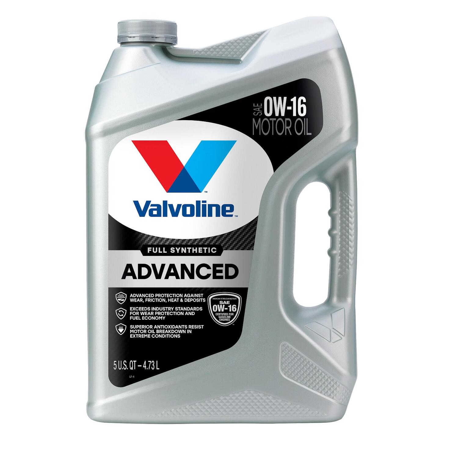 Valvoline Aceite de Motor Completamente Sintetico 0W-16 5 Cuartos