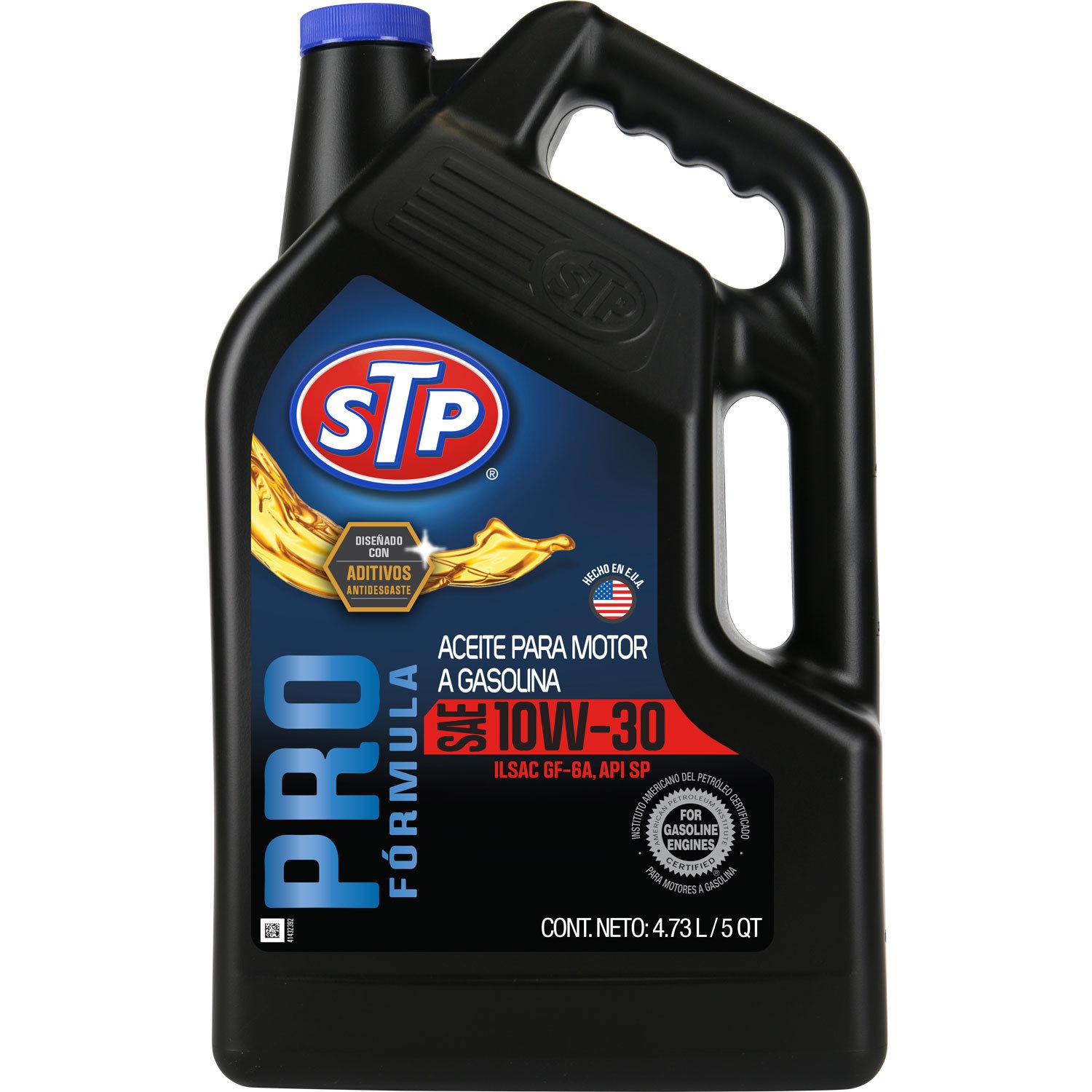 STP Aceite de Motor Multigrado 10W-30 5 Cuartos
